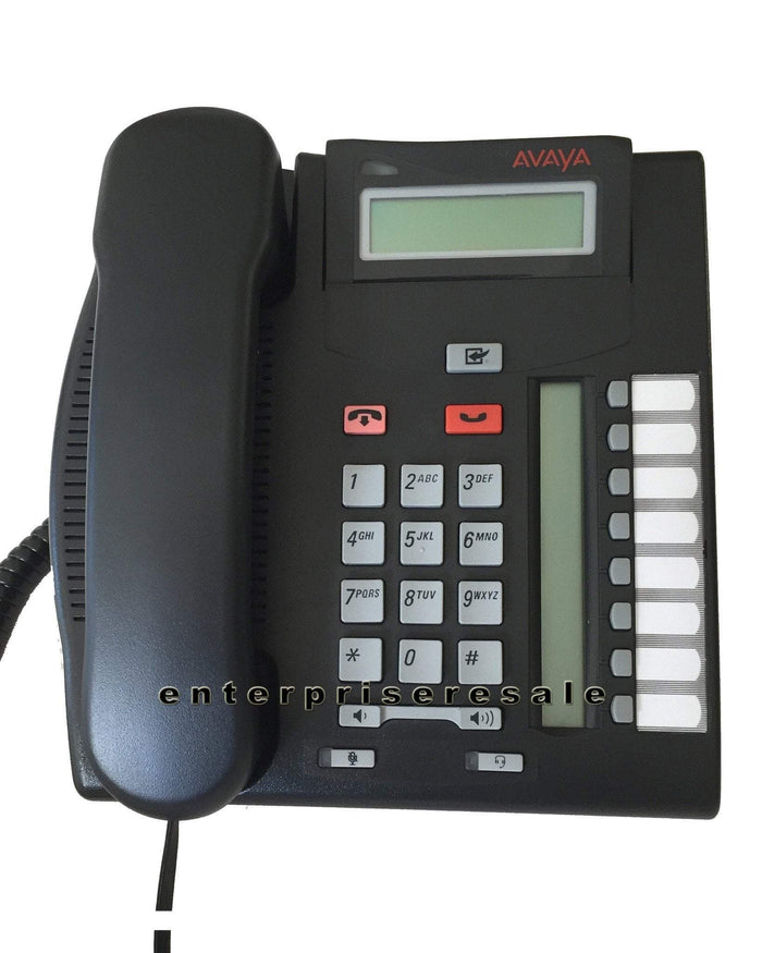 Avaya T7208 Nortel Phone Charcoal Digital NT8B26AAMAE6| Enterprise Resale