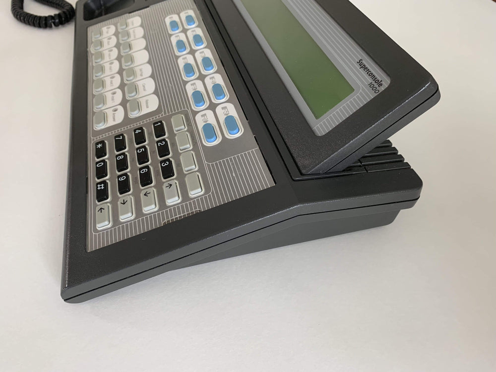 Mitel Superconsole 1000 (9189-000-301-NA) Backlit Dark Grey Tilt Displ ...
