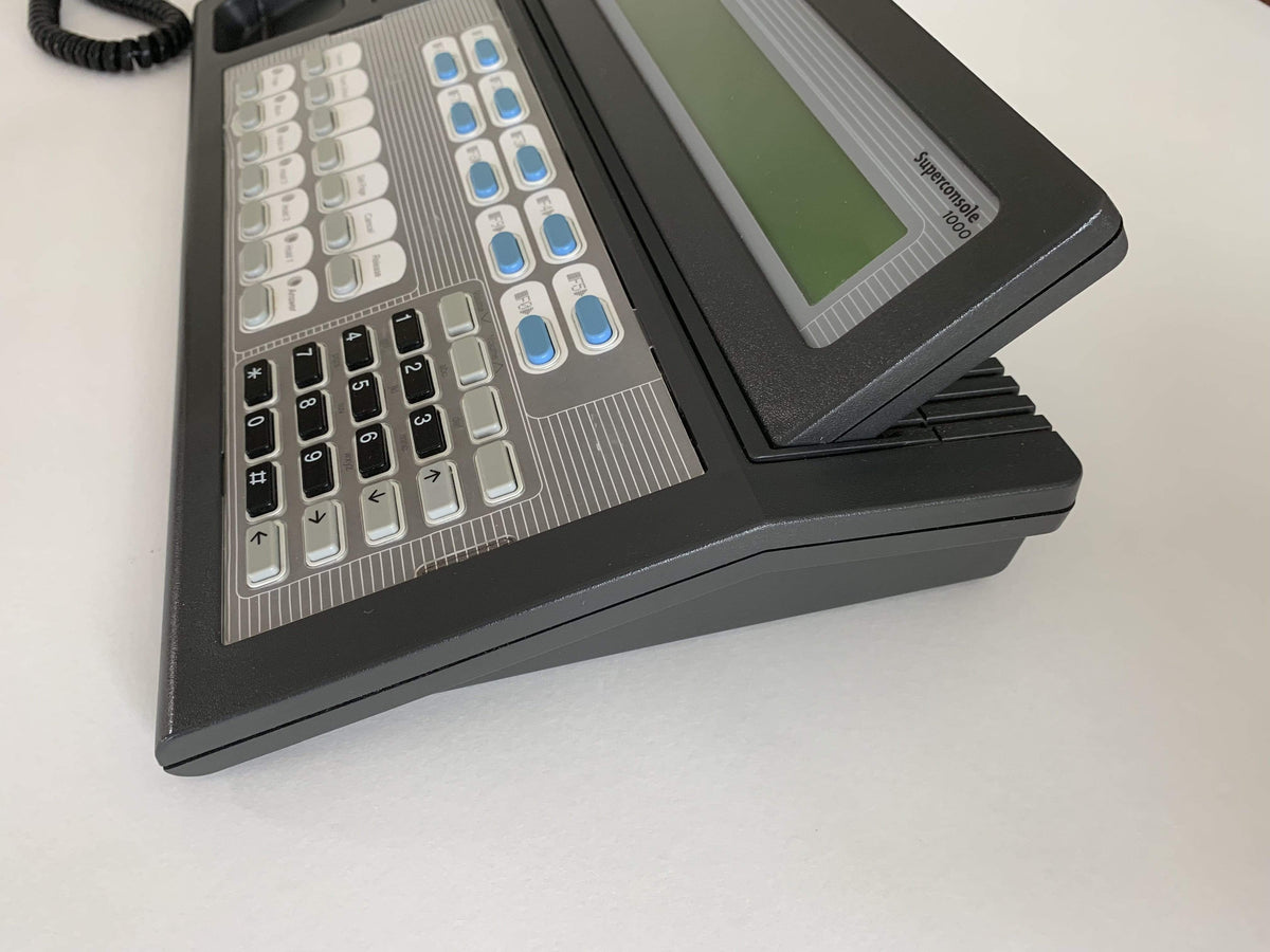 Mitel Superconsole 1000 (9189-000-301-NA) Backlit Dark Grey Tilt Displ| Enterprise Resale