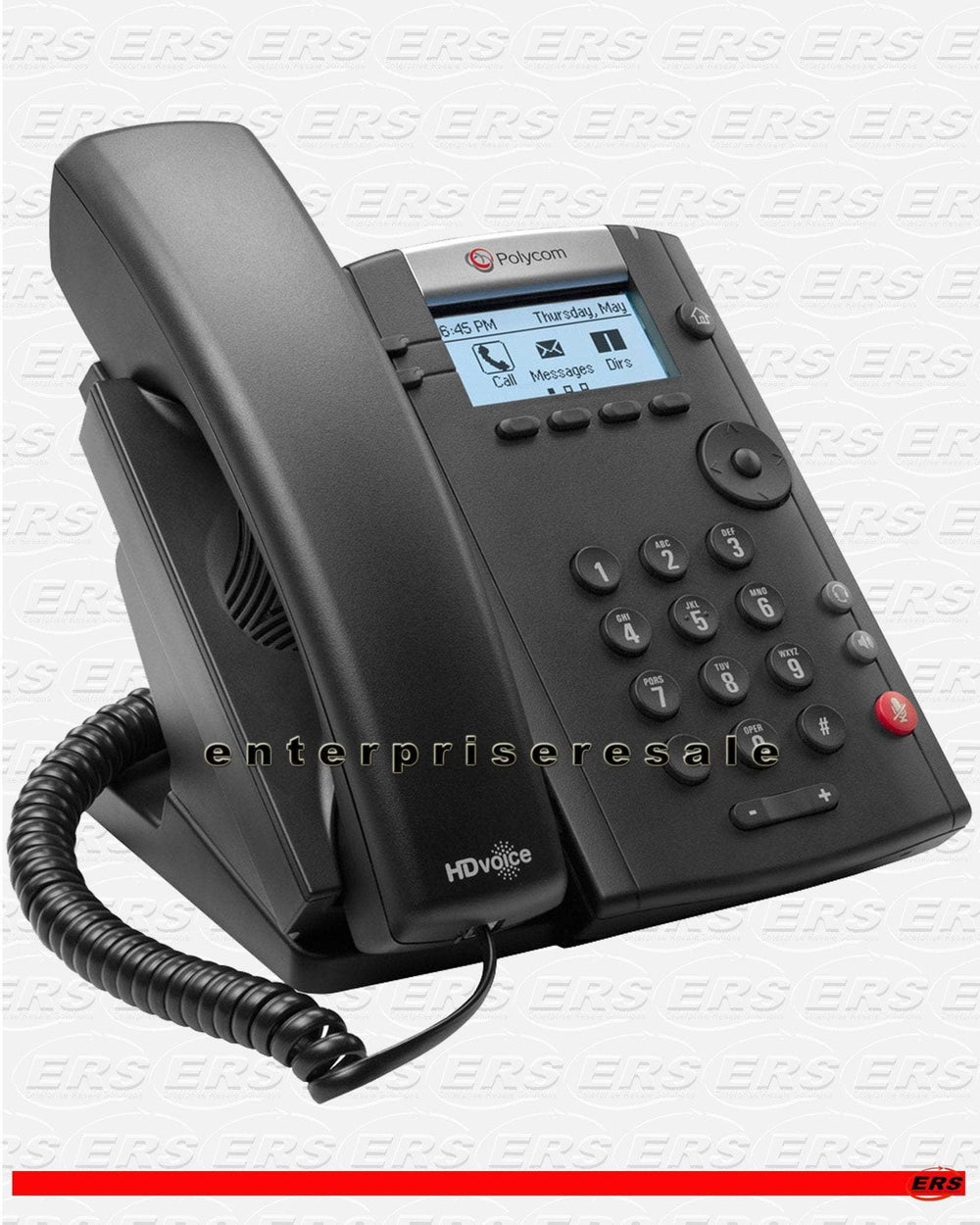 Polycom VVX 201 2-Line IP Phone (2200-40450-025) Refurbished ...